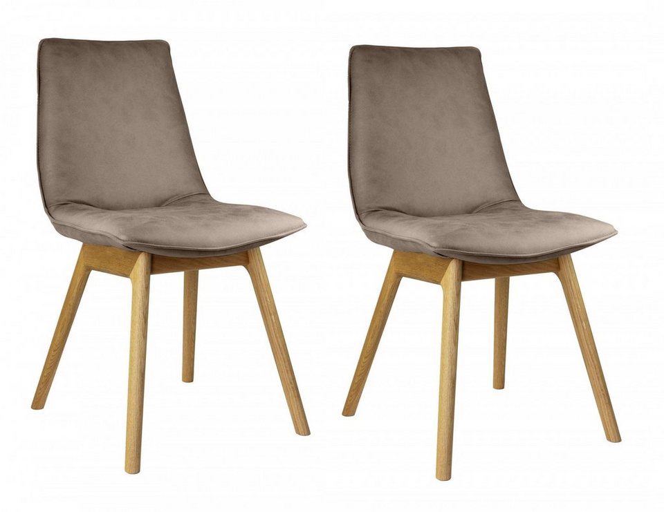 Andas Esszimmerstuhl Ramon Set 2 St Mit Massivholzbeinen